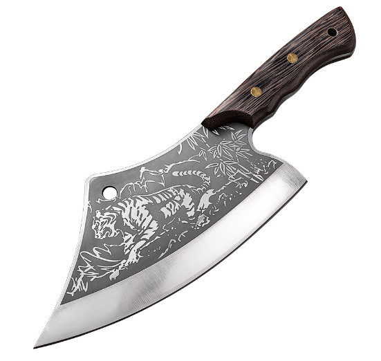 LBA-T13 Professional Bone Chopping Knife Sharp Kitchen Knife Stainless ...